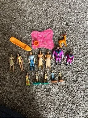 Disney | Toys | Vintage Disney Pocahontas Figure Collection 6 | Poshmark